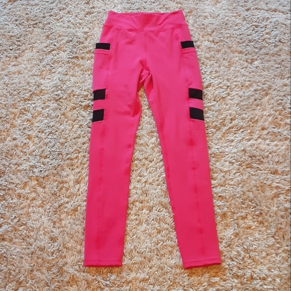 POP Fit | Pants & Jumpsuits | Pop Fit Pink Leggings With Pockets | Poshmark